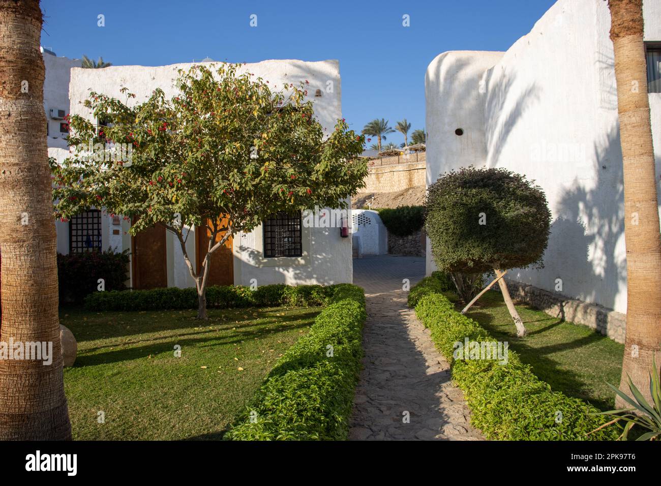 SHARM EL SHEIKH, EGYPT - JANUARY 27, 2023 Labranda Sharm Club formal ...