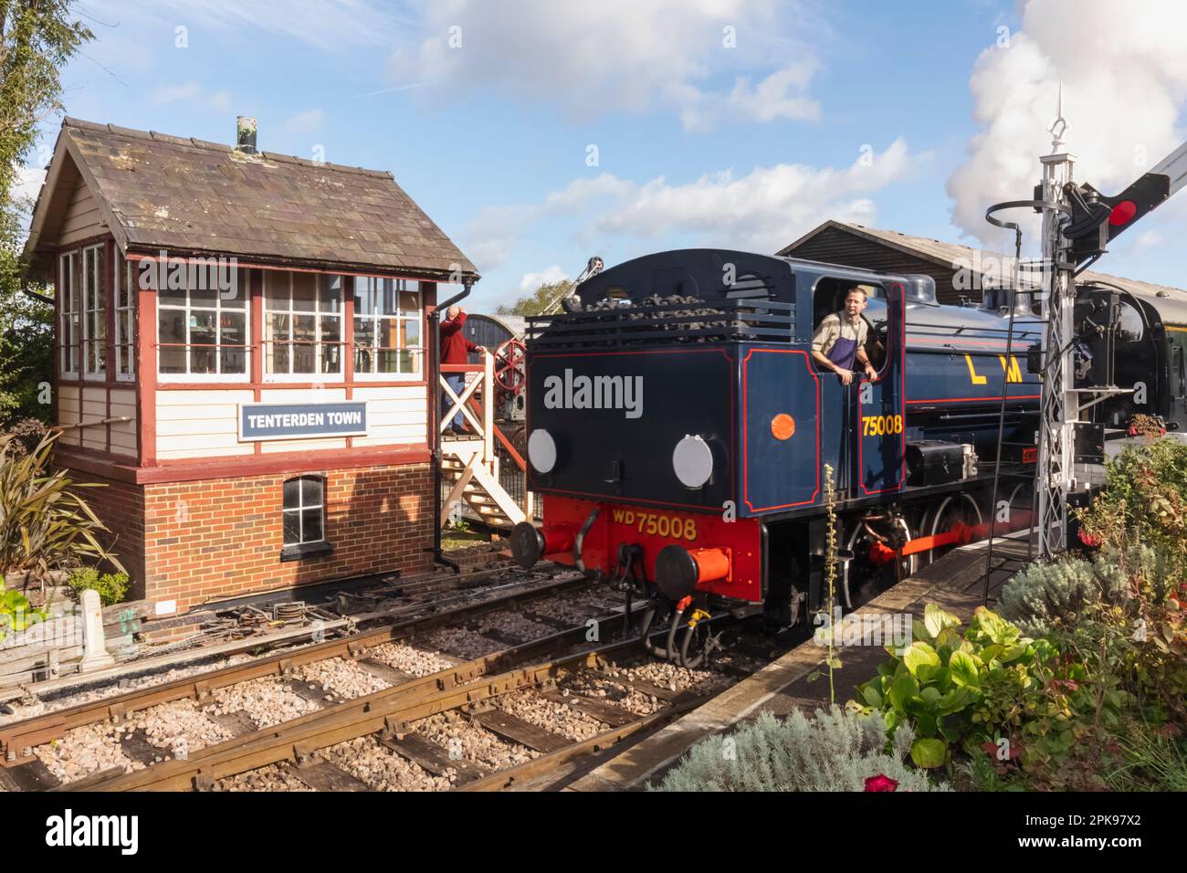 England, Kent, Tenterden, Kent and East Sussex Railway, Historic Steam ...