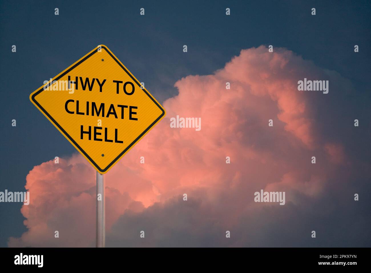 Tornado warning highway hi-res stock photography and images - Alamy