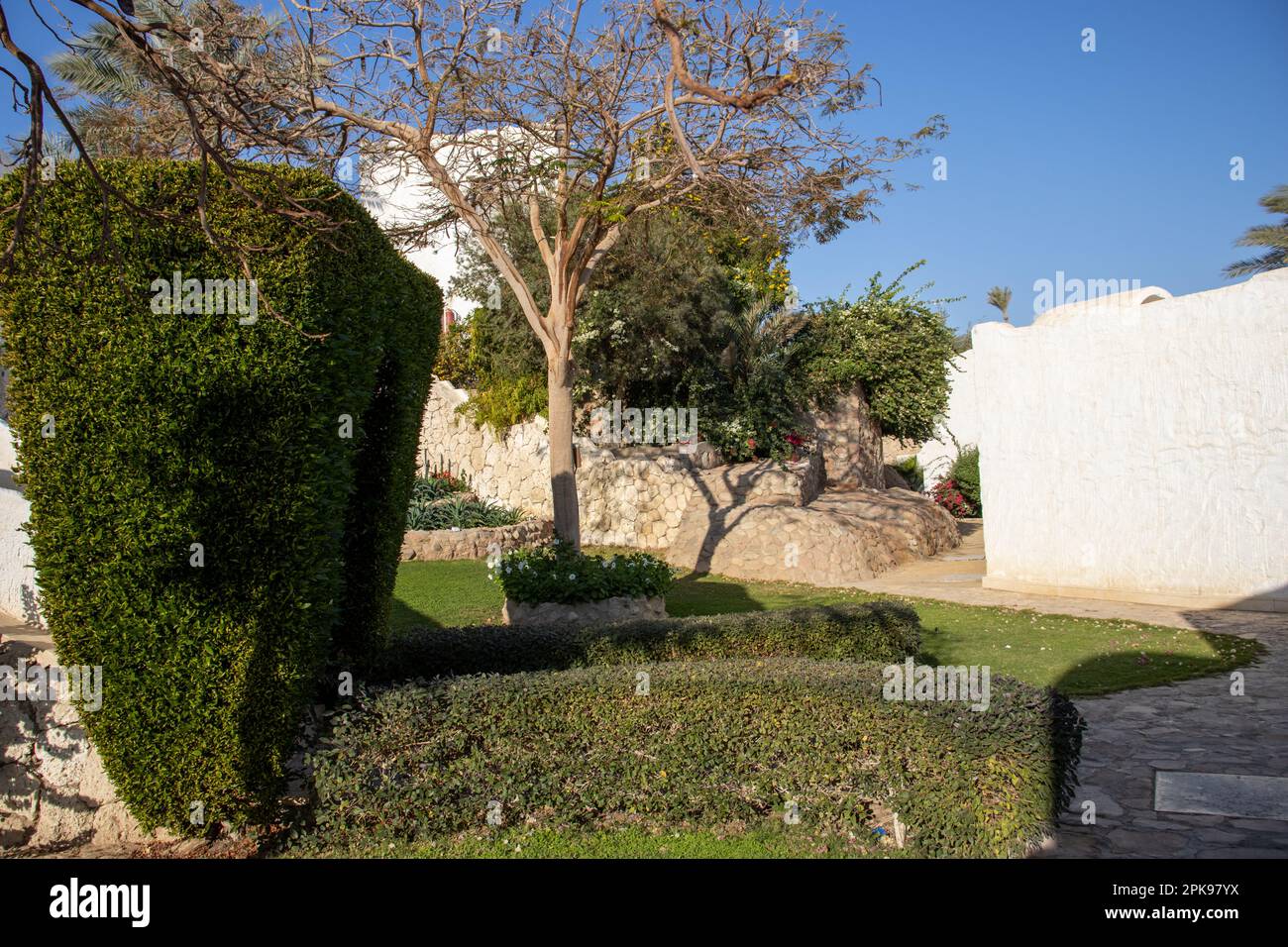 SHARM EL SHEIKH, EGYPT - JANUARY 27, 2023 Labranda Sharm Club formal ...