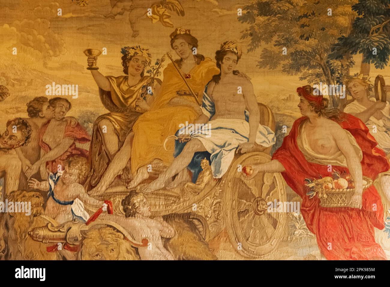 England, Kent, Penshurst, Penshurst Place and Gardens, The Tapestry ...