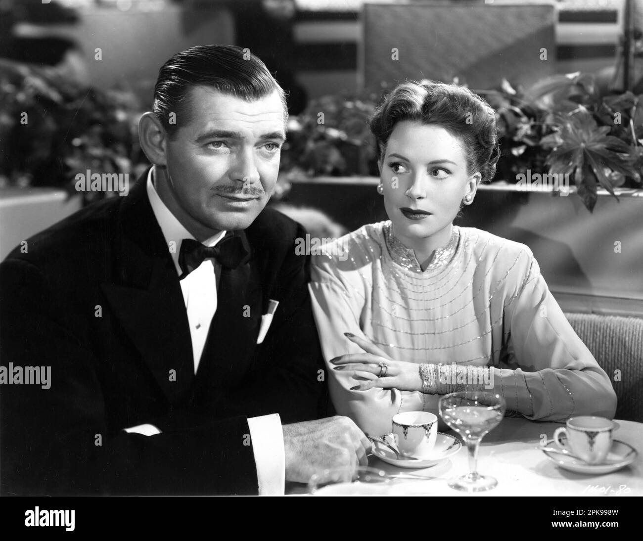 CLARK GABLE and DEBORAH KERR in THE HUCKSTERS 1947 director JACK CONWAY ...