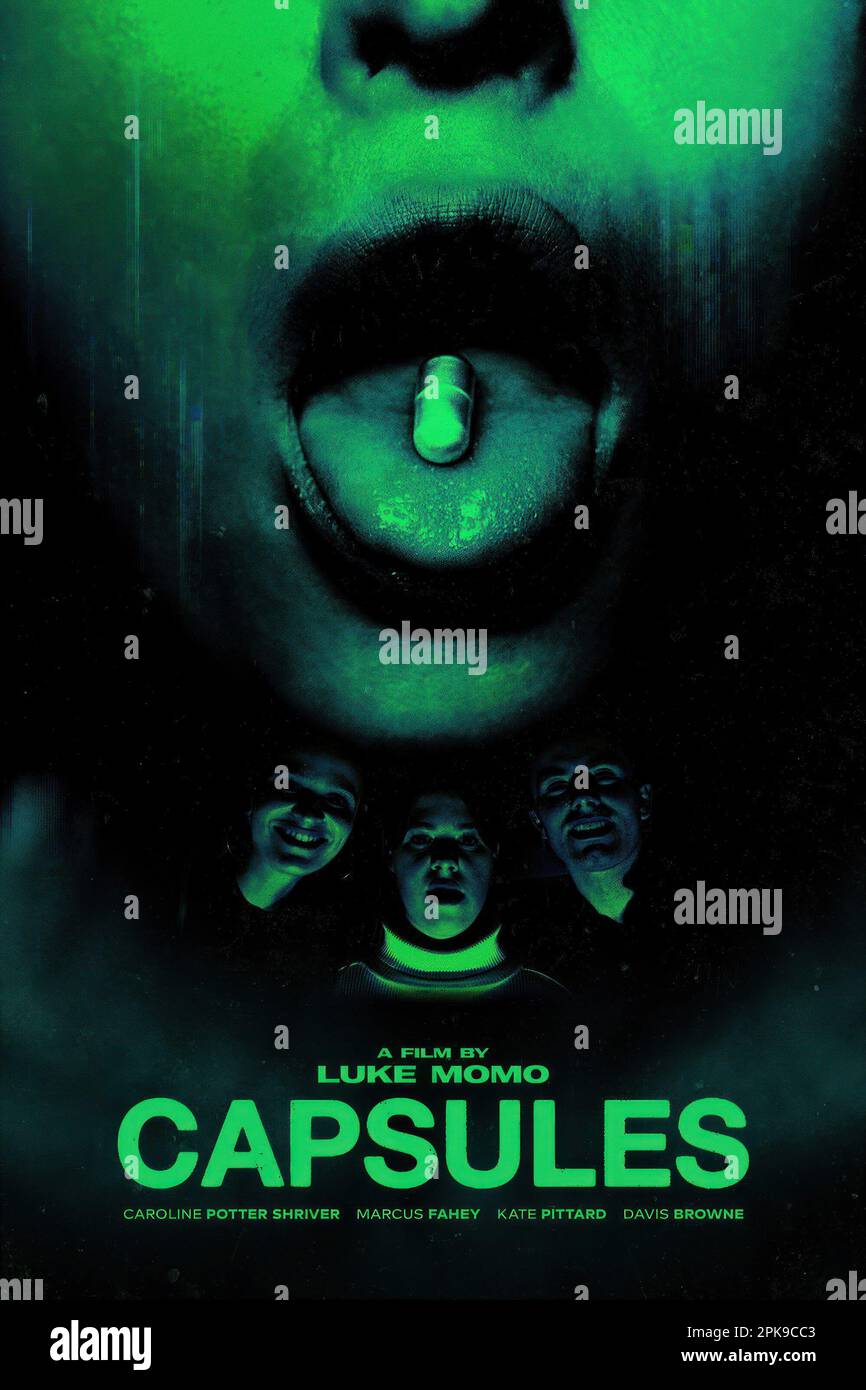 CAPSULES, poster, from left: Kate Pittard, Kate Pittard, Davis Browne ...