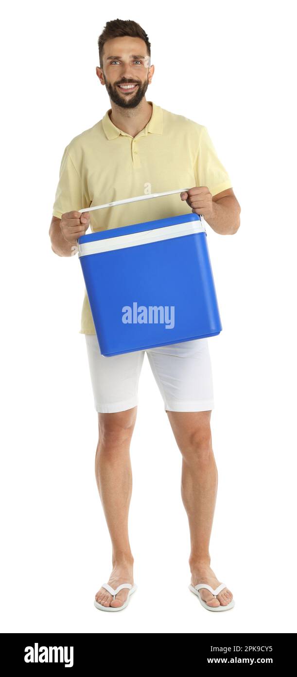 Man on camping trip Cut Out Stock Images & Pictures - Alamy