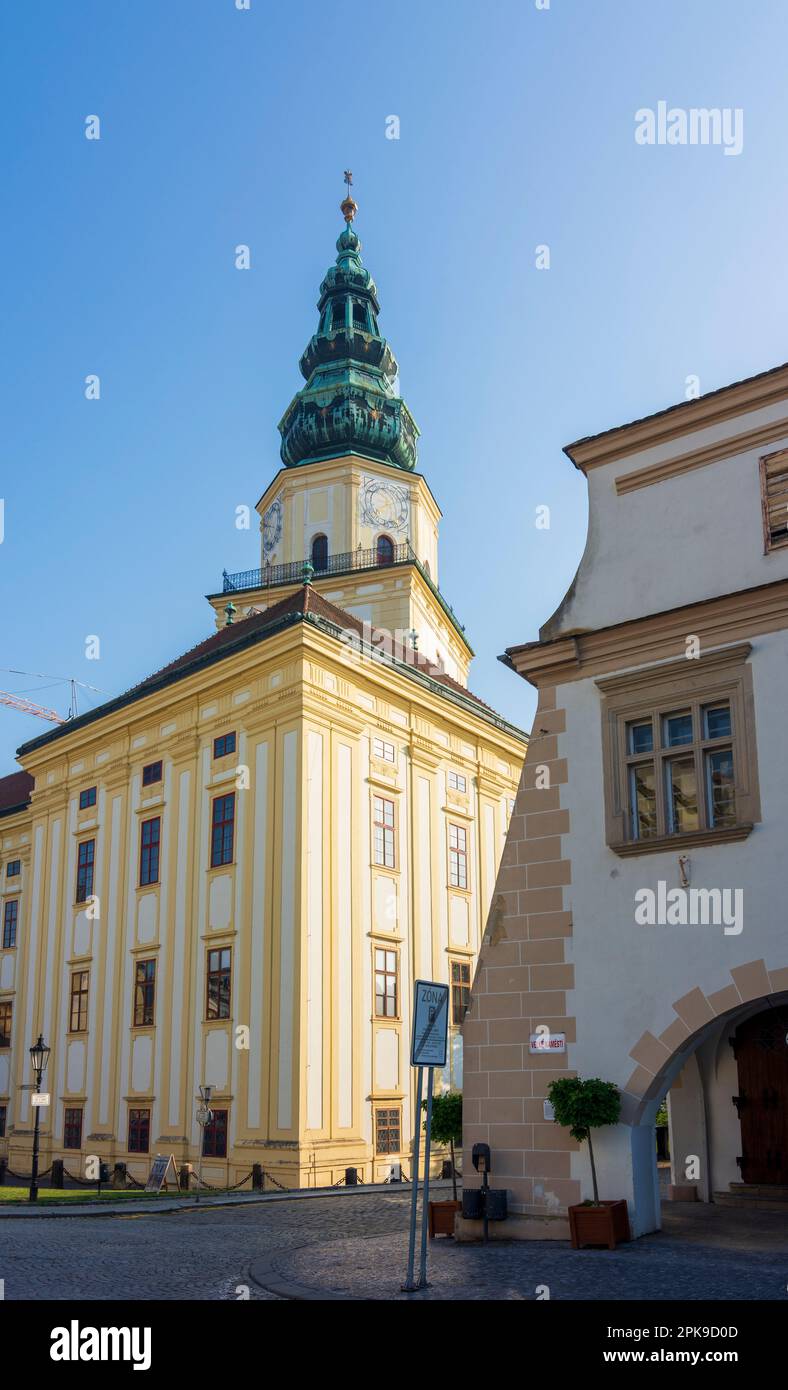 Kromeriz (Kremsier), Velke Square, Kromeriz Castle in Zlinsky, Zlin ...