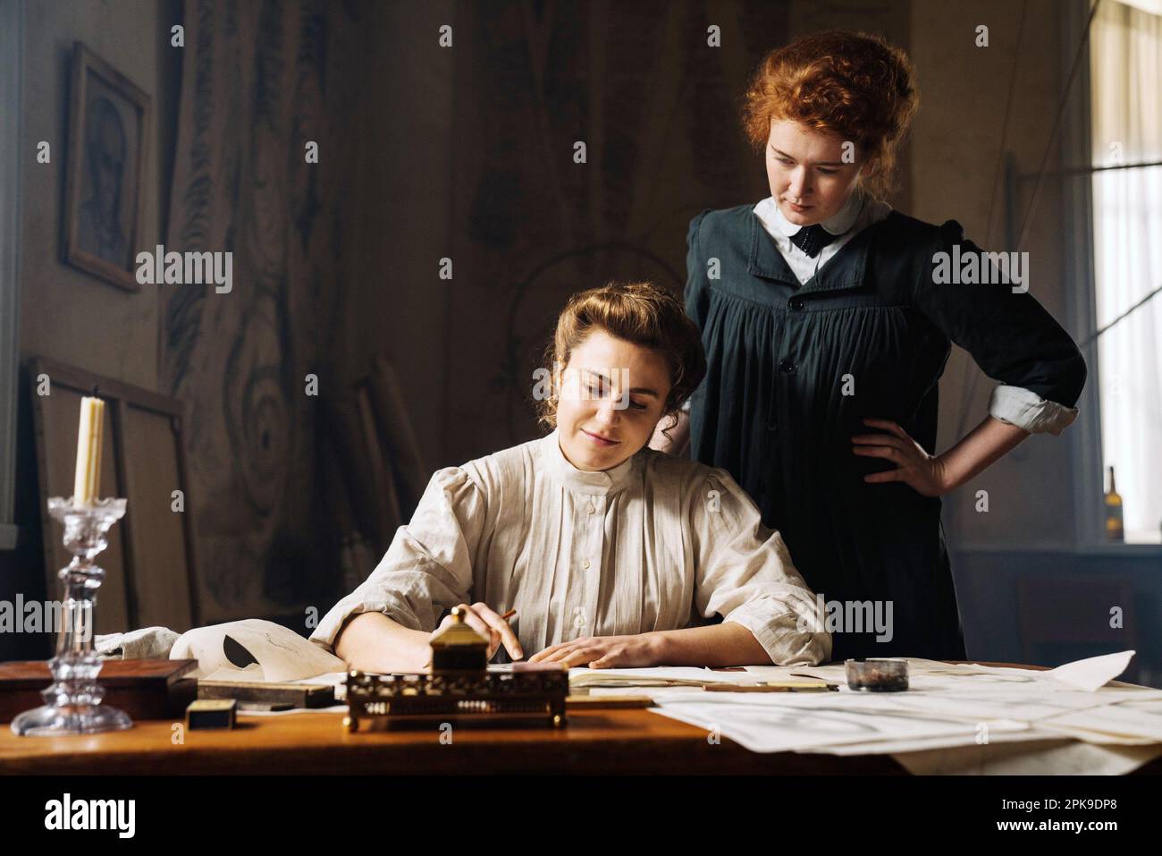 HILMA, from left: Tora Hallstrom, Catherine Chalk, 2022. © Juno Films ...