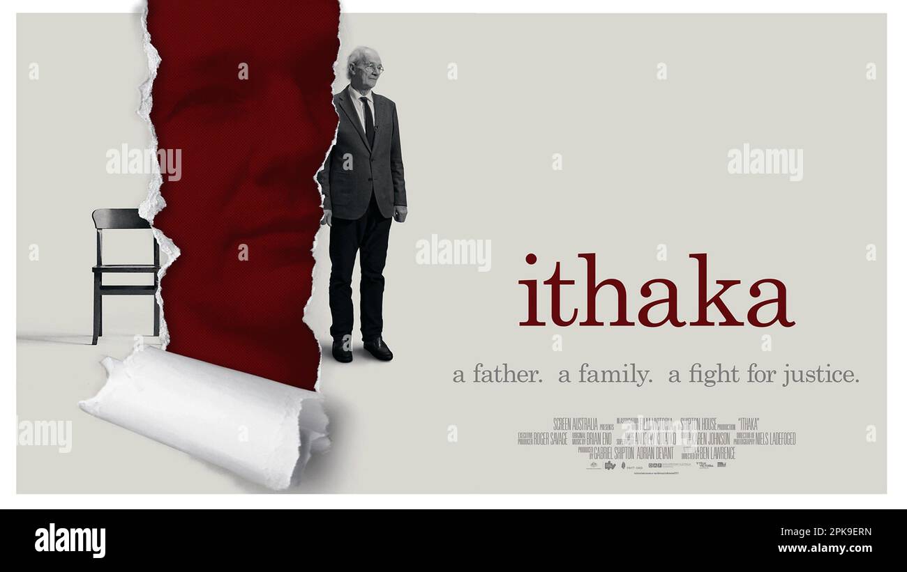 ITHAKA, poster, from left: Julian Assange, John Shipton, 2021. © New ...