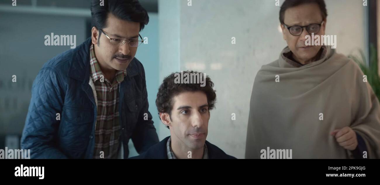 MRS. CHATTERJEE VS NORWAY, Anirban Bhattacharya (left), Jim Sarbh ...