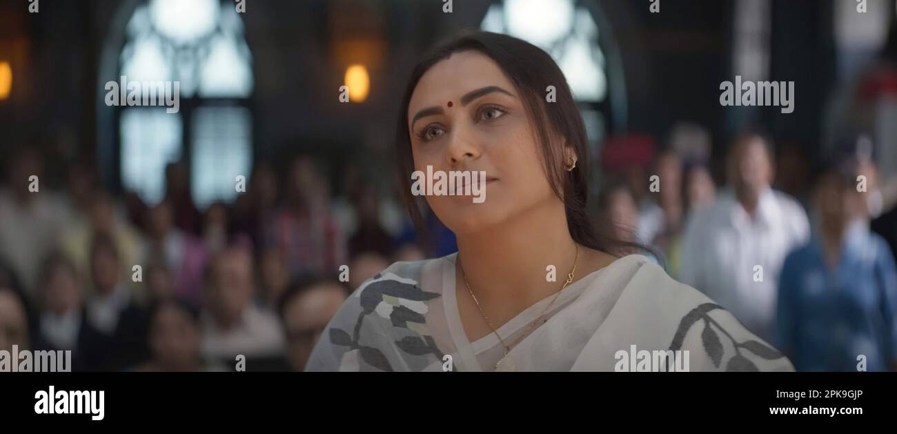 MRS. CHATTERJEE VS NORWAY, Rani Mukerji, 2023. © Zee Studios / Courtesy ...