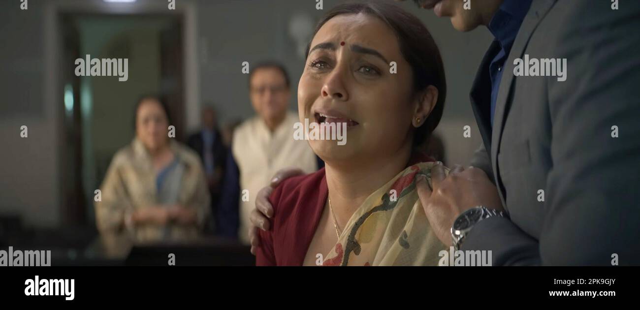 MRS. CHATTERJEE VS NORWAY, Rani Mukerji, 2023. © Zee Studios / Courtesy ...