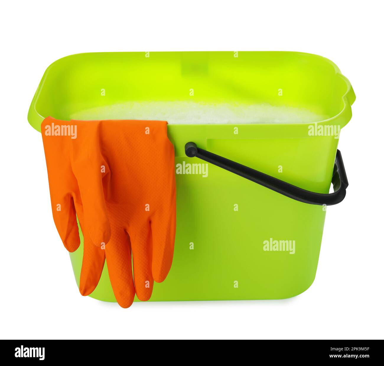 Green bucket full cleaning hi-res stock photography and images - Alamy