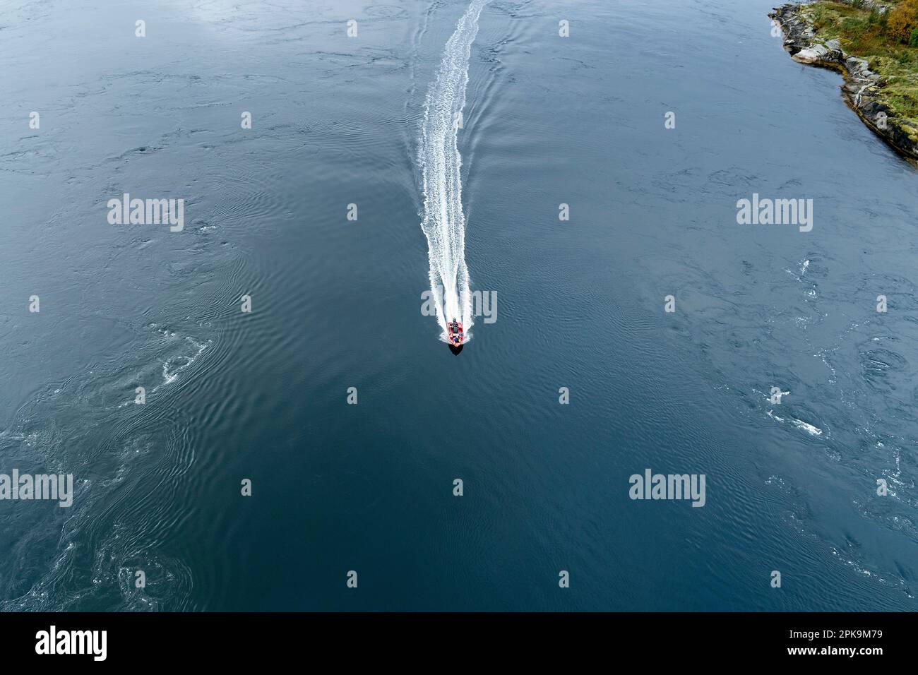 Norway, Atlantic coast at Kystriksveien, coastal road Fv17 ...