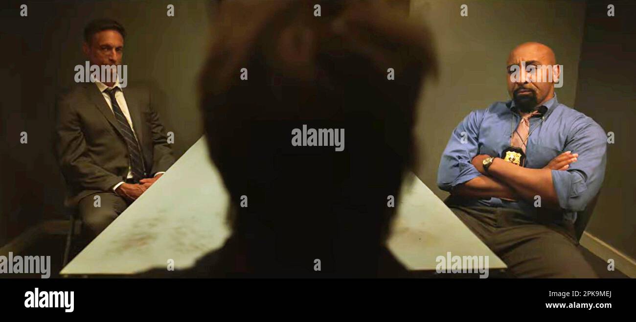 THE TUTOR, Garrett Hedlund (center), Exie Booker (right), 2023 ...