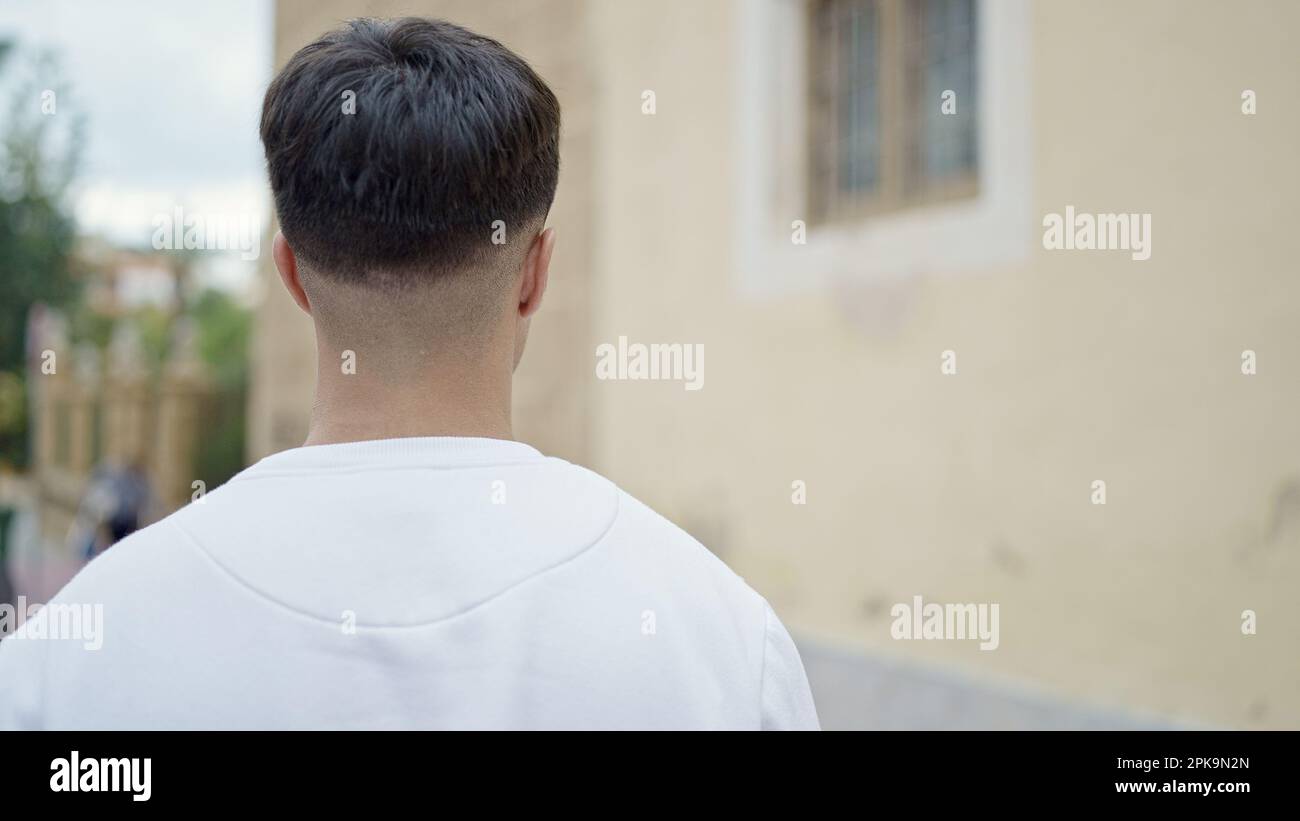 Man walk backward hi-res stock photography and images - Alamy
