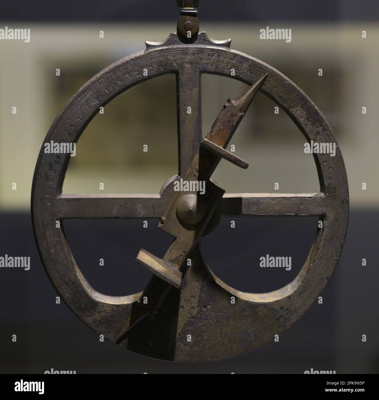 Astrolabe "Aveiro". Nautical instrument of Portuguese origin, dated ...