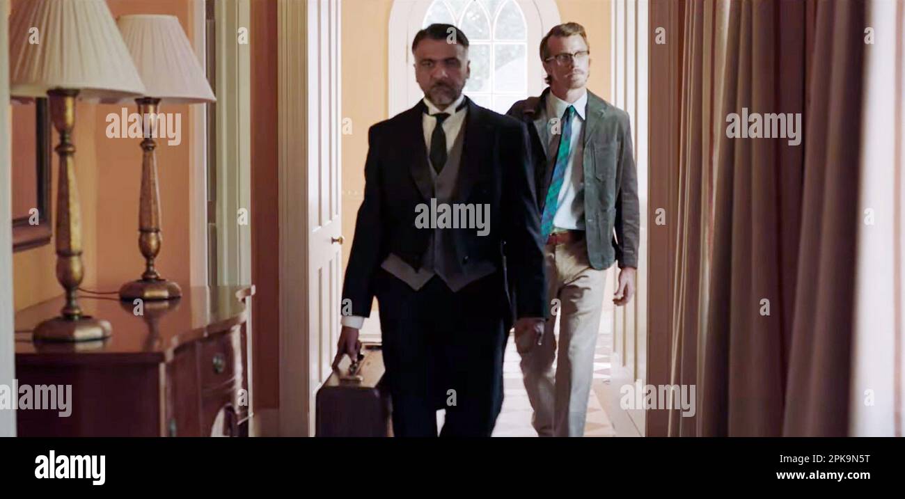 THE TUTOR, from left: Kamran Shaikh, Garrett Hedlund, 2023. © Vertical ...
