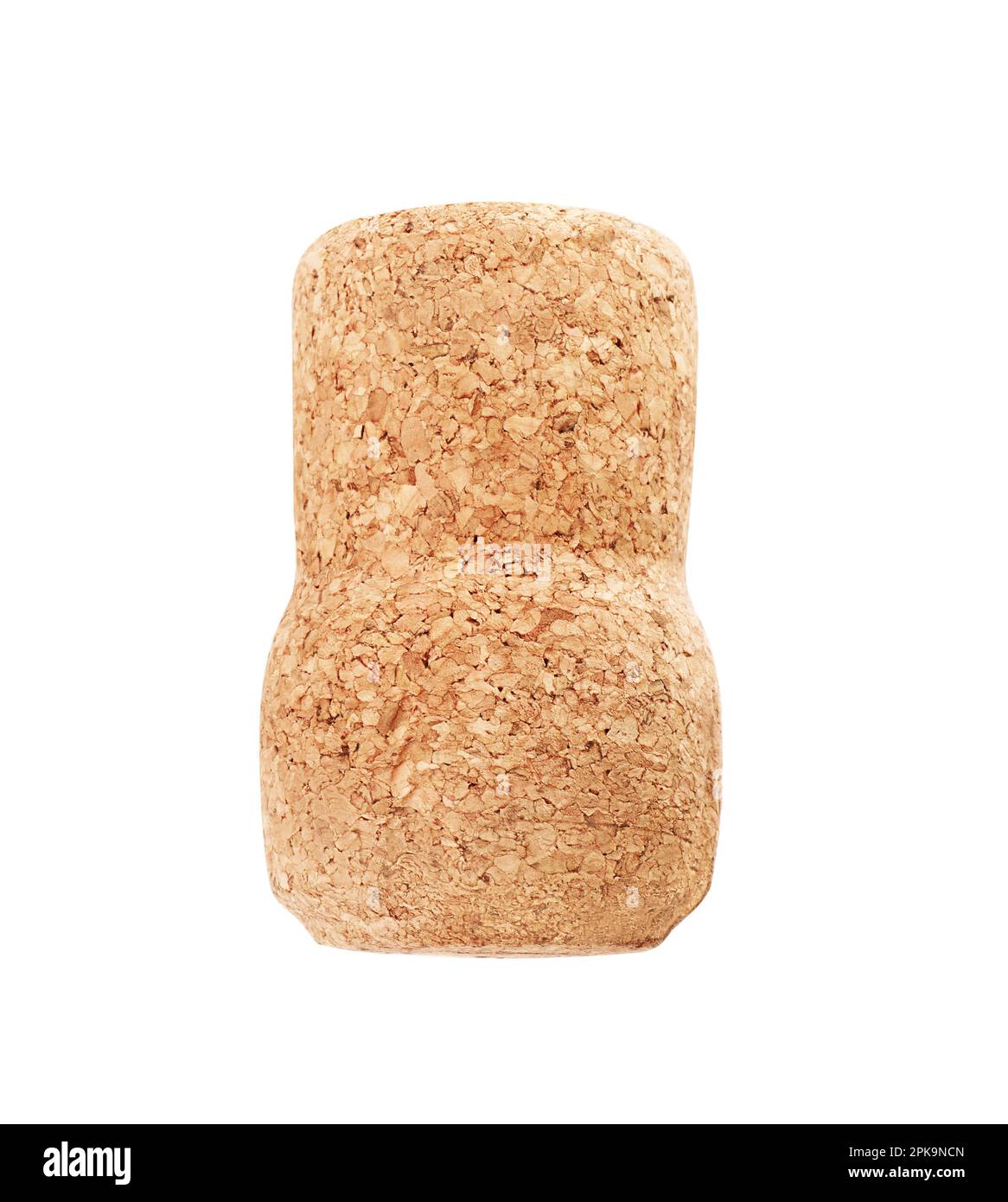 One sparkling wine cork isolated on white Stock Photo - Alamy