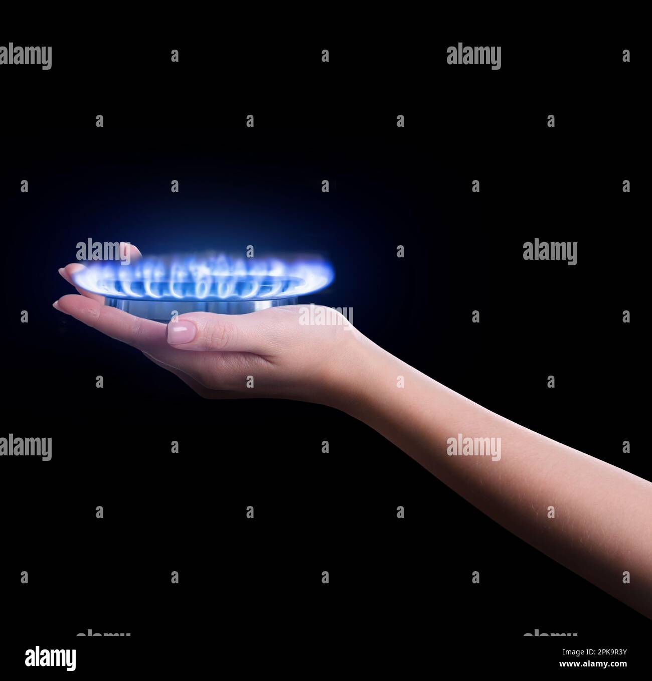 Adult burn hand hot stove hi-res stock photography and images - Alamy