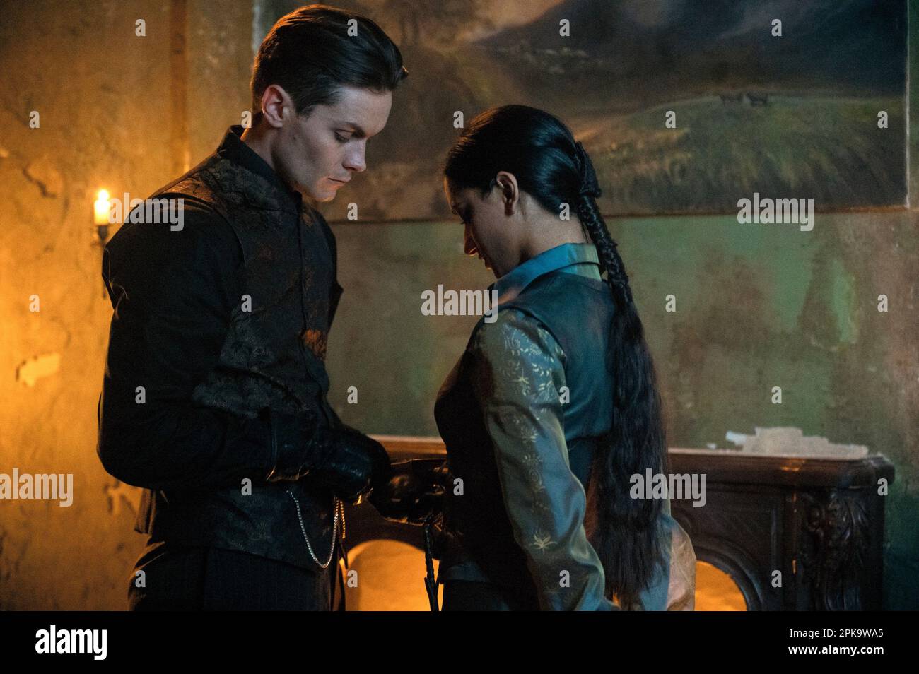 SHADOW AND BONE, from left: Freddy Carter, Amita Suman, 'Ni Weh Sesh (I Have No Heart)', (Season ...