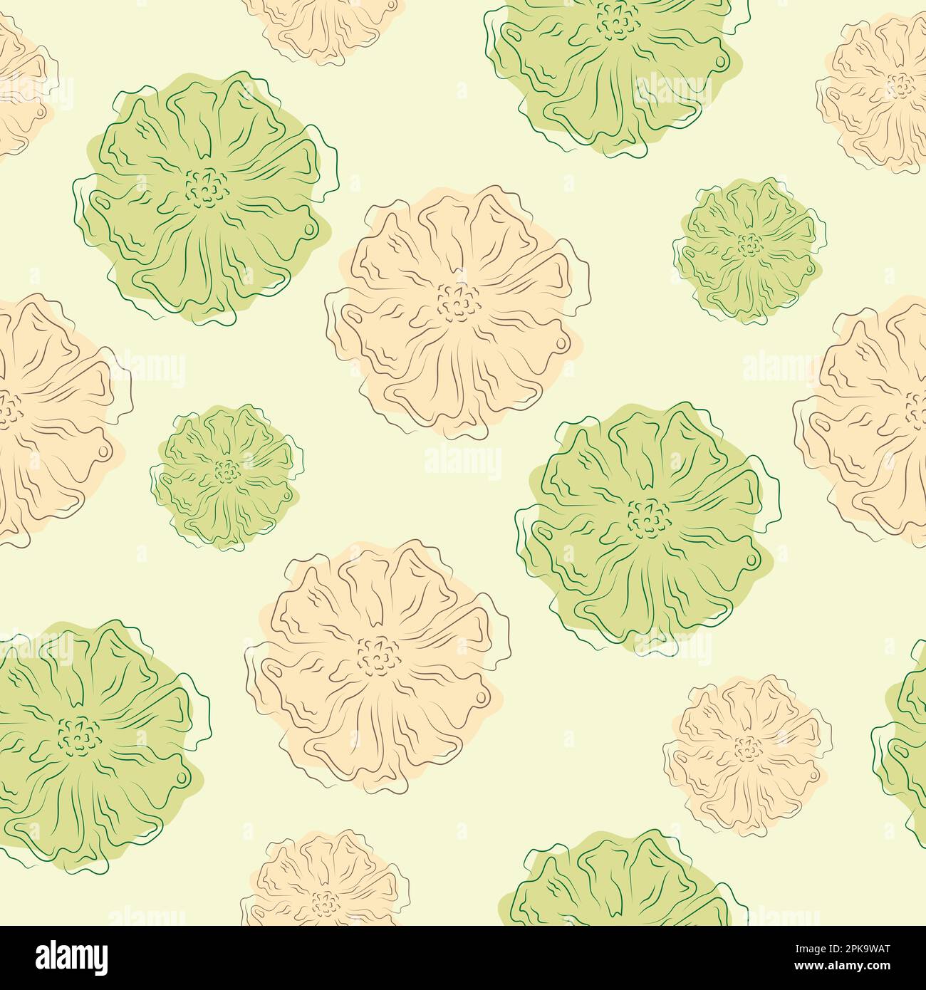 Floral repeat pattern hi-res stock photography and images - Alamy