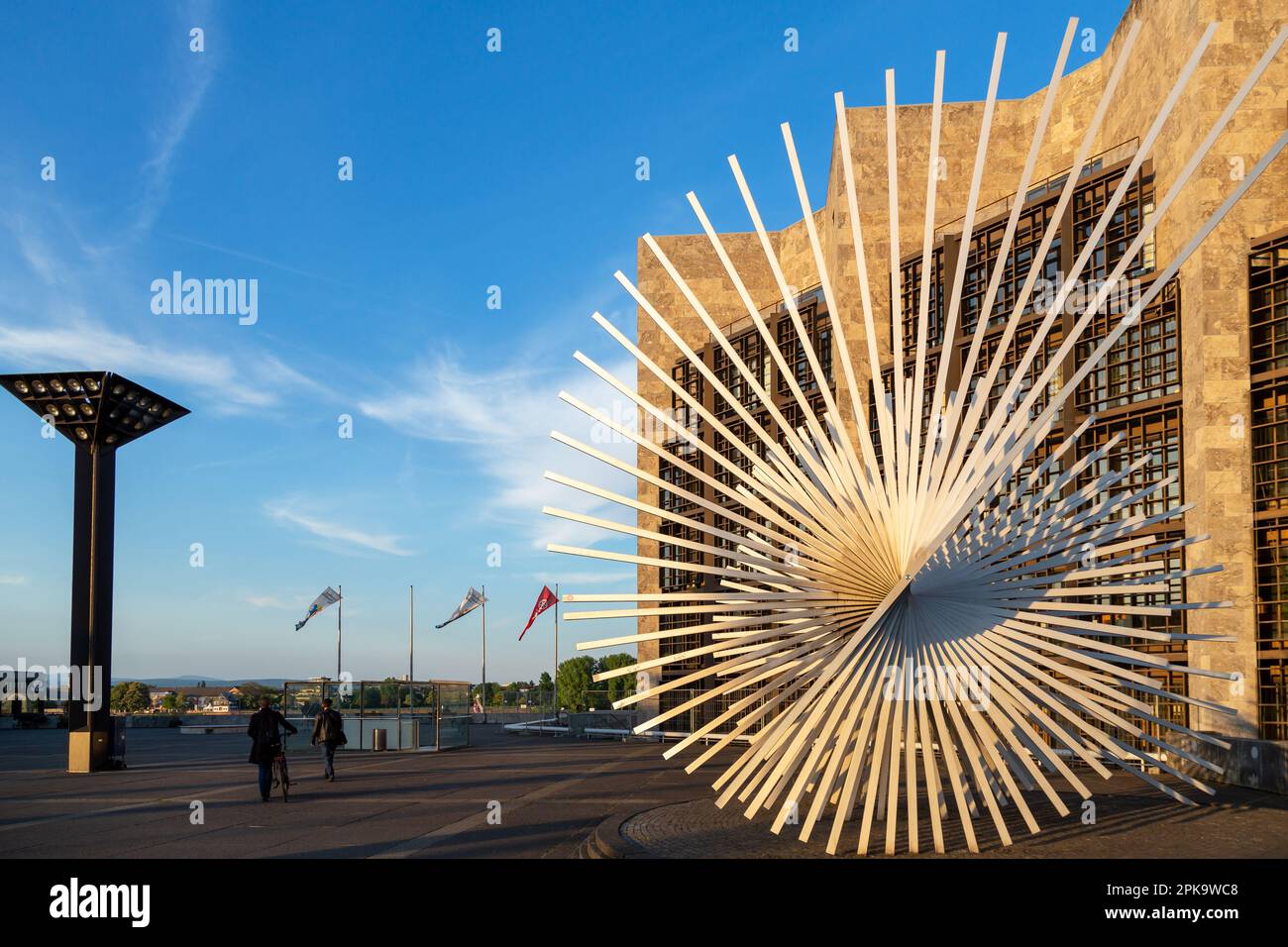 03.05.2018, Germany, Rhineland-Palatinate, Mainz - Mainz Town Hall on ...