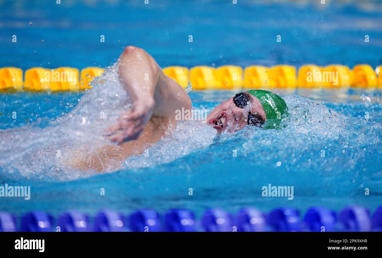 Nathan Hughes of Swansea University during Heat No.2 of the Men's 1500m ...