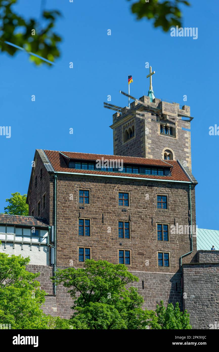 06.05.2018, Germany, Thuringia, Eisenach - The Wartburg (UNESCO World ...