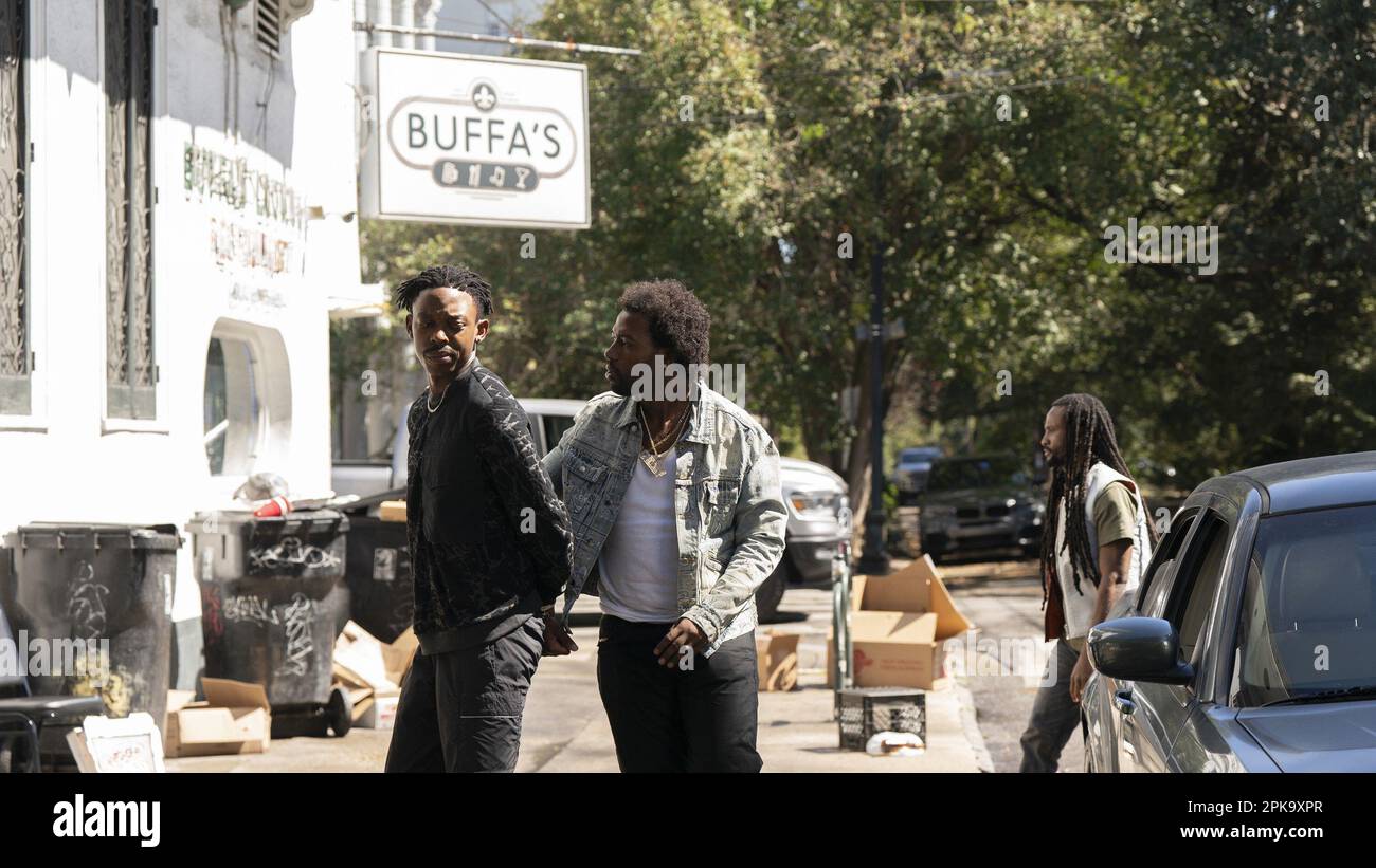 YOUR HONOR, from left: Keith Machekanyanga, Gavin Chief' Meredith, Part ...