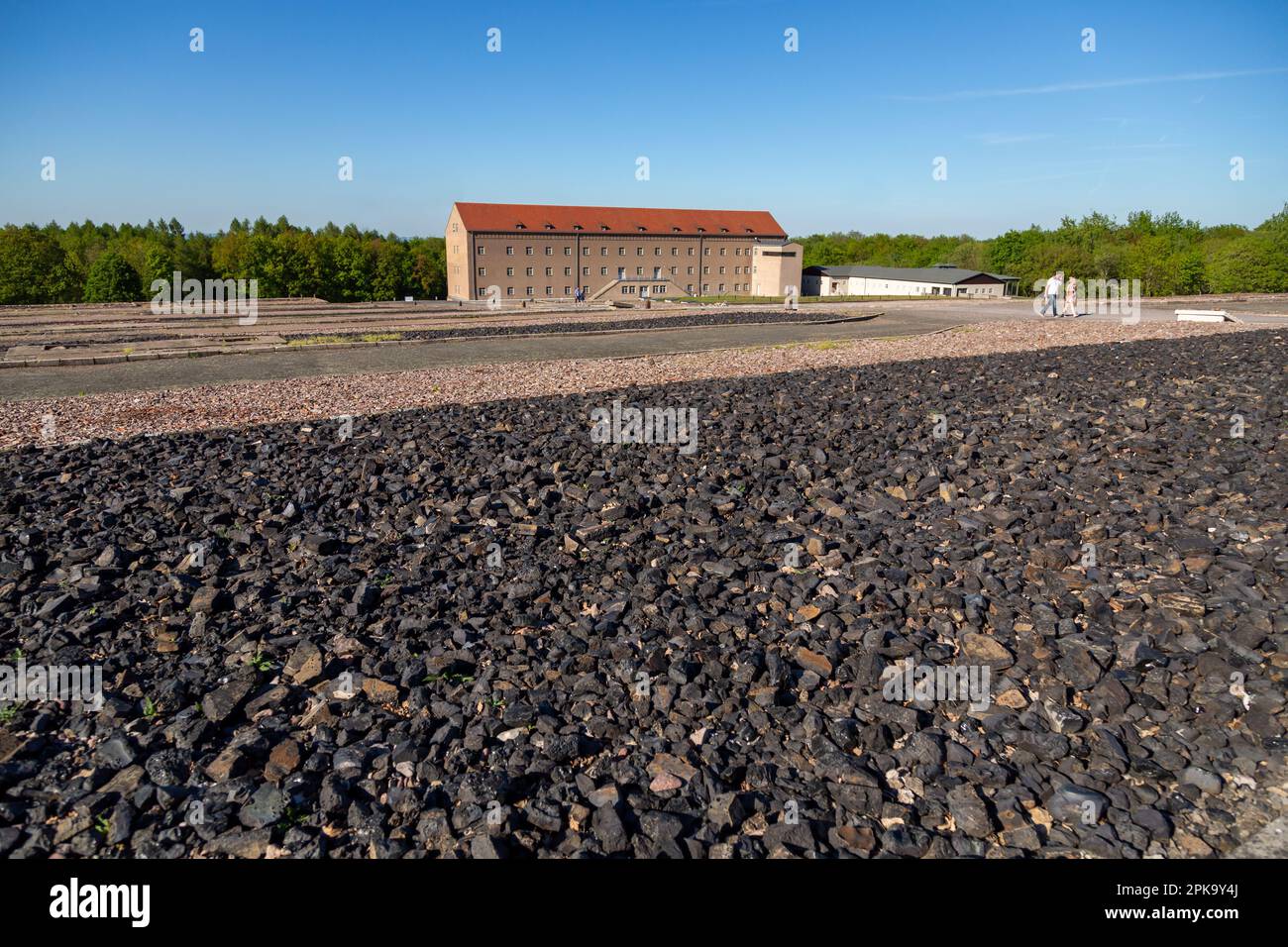 06.05.2018, Germany, Thuringia, Weimar - Buchenwald Memorial ...