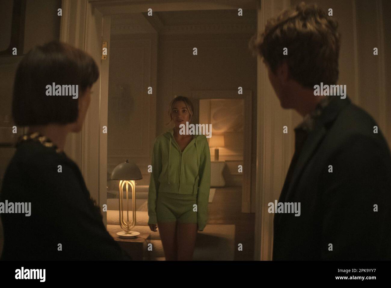 YOU, from left: Charlotte Ritchie, Tily Keeper, Lukas Gage, Good Man ...