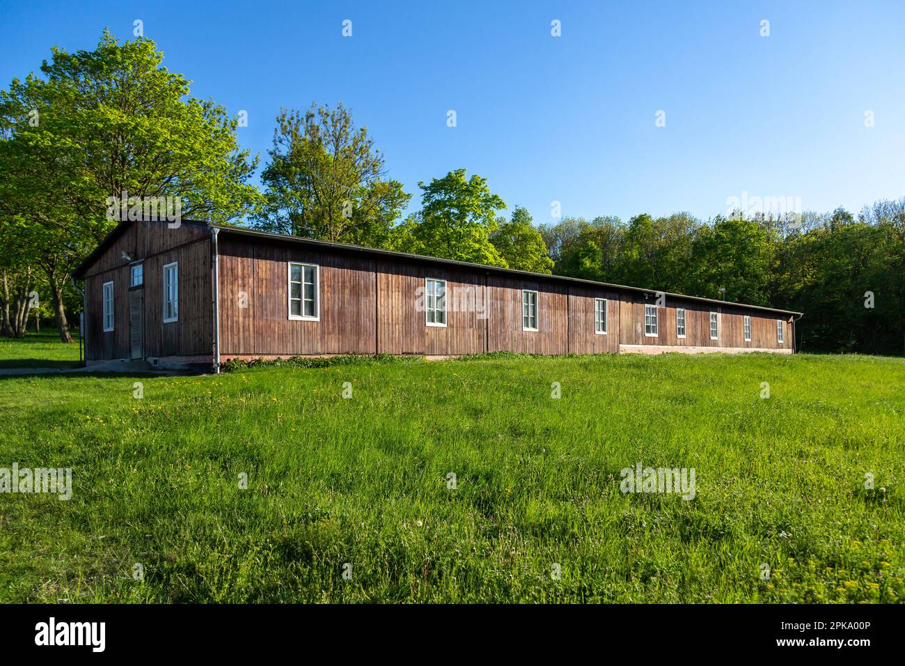 06.05.2018, Germany, Thuringia, Weimar - Buchenwald Memorial ...