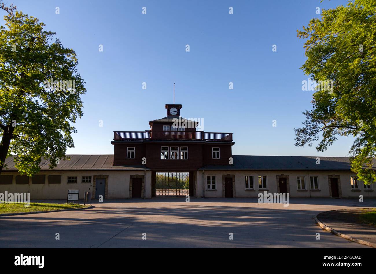 06.05.2018, Germany, Thuringia, Weimar - Buchenwald Memorial (KZ ...