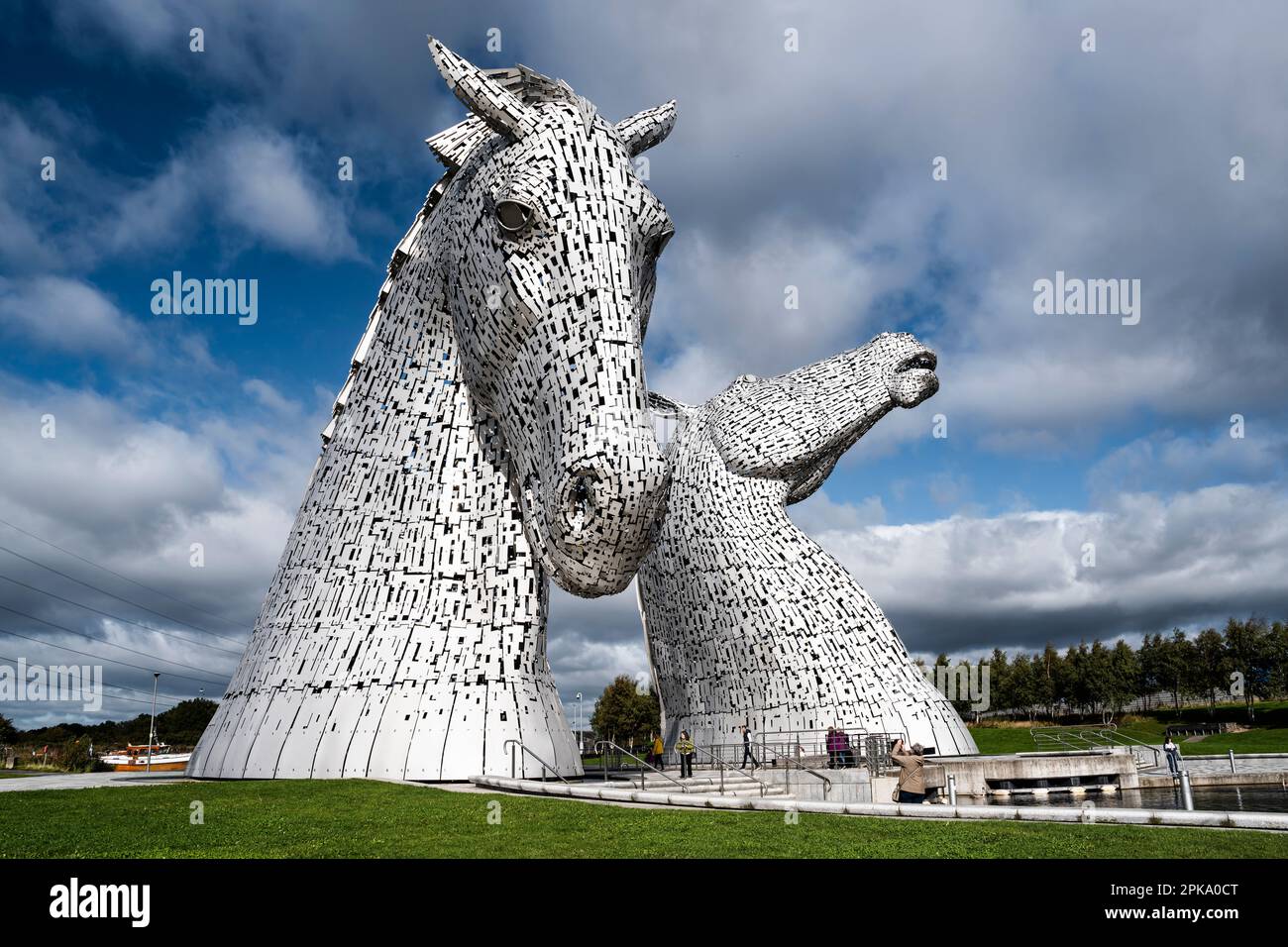 The Kelpies, Scotland, United Kingdom, Europe Stock Photo - Alamy