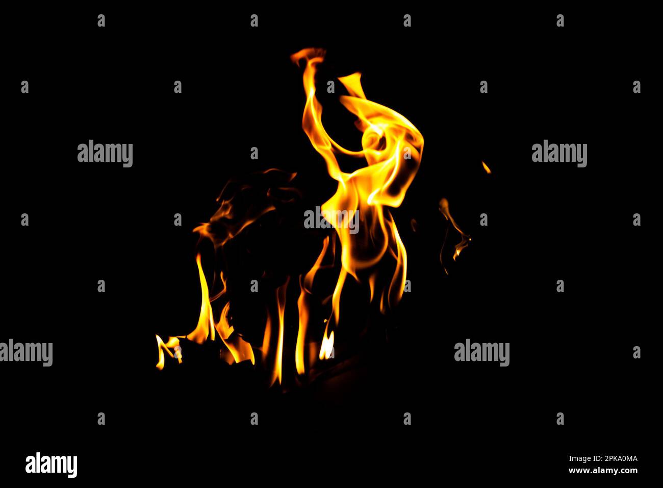 Fire flame texture. Burning material backdrop. Burn effect pattern ...