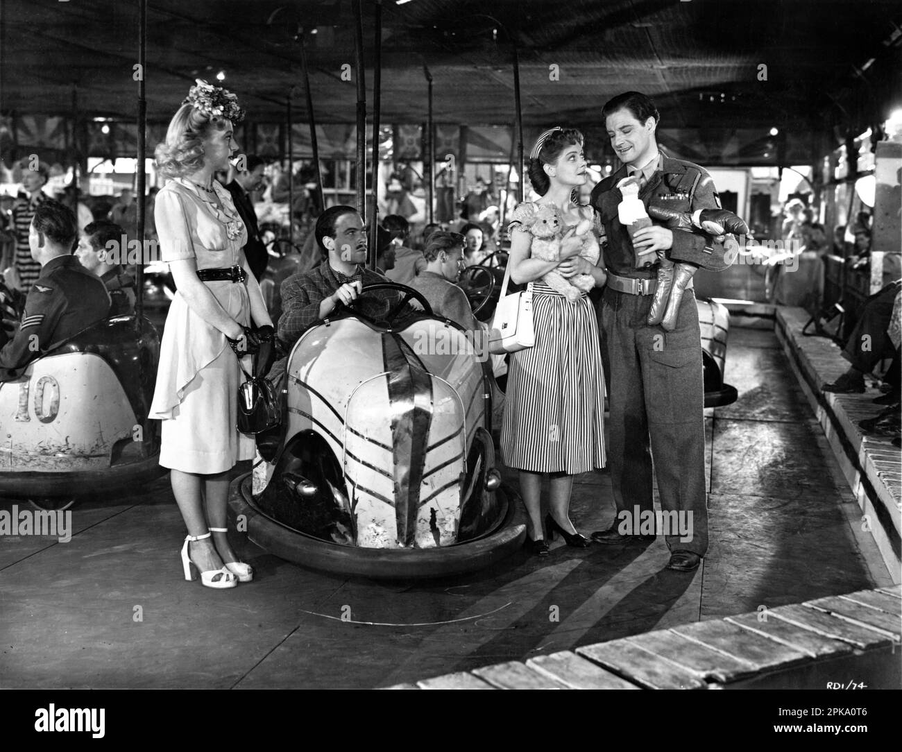 DORA BRYAN RENEE ASHERSON and ROBERT DONAT in THE CURE FOR LOVE 1949 ...