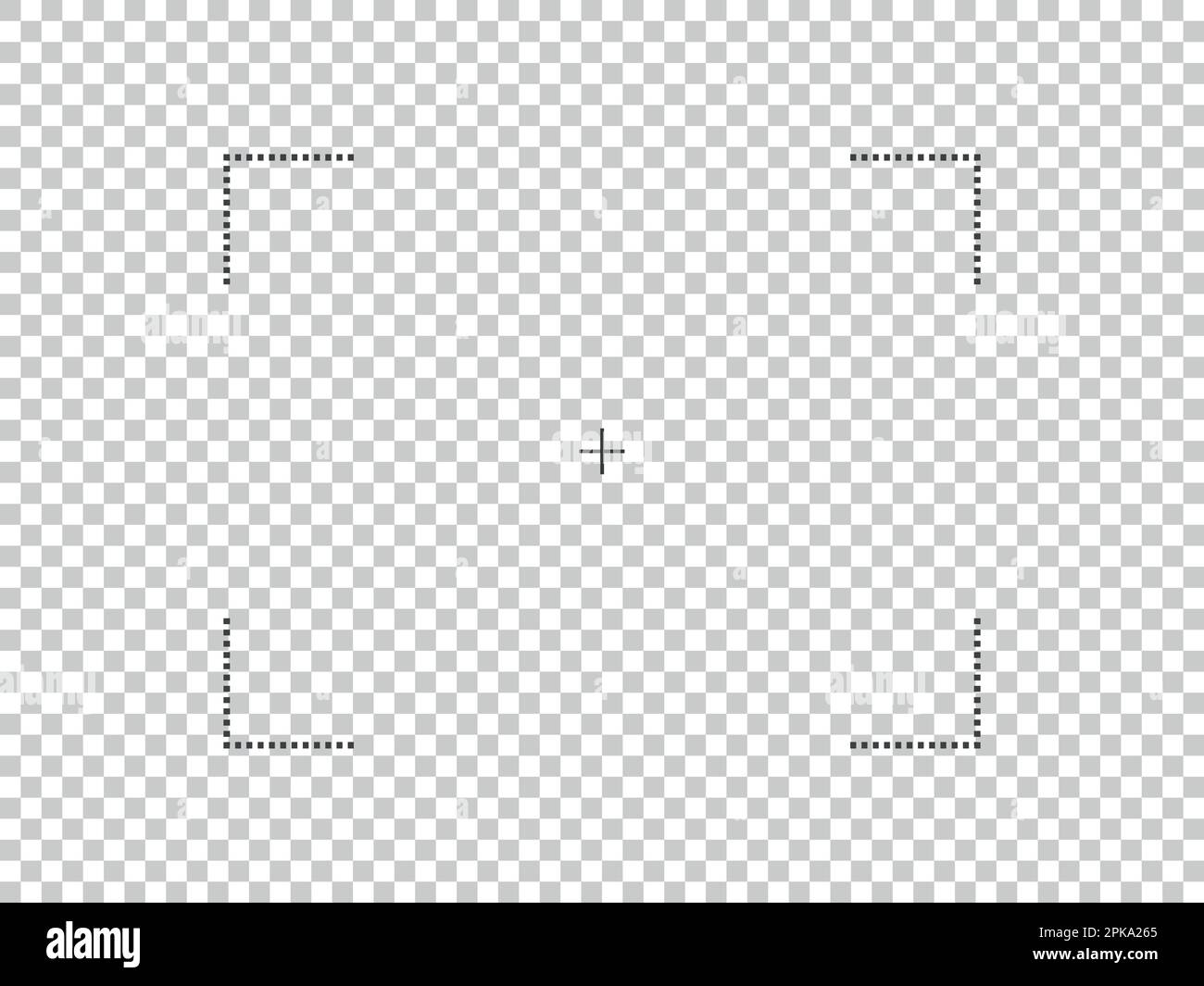 Camera focus target screen. Vector photo camera viewfinder illustration ...