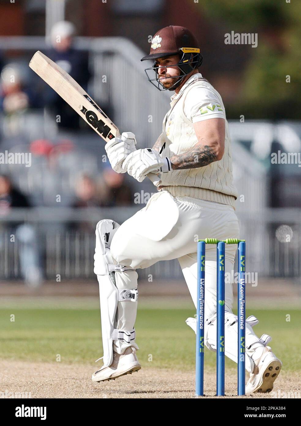 6th April 2023; Old Trafford, Manchester, England: Division 1 County ...