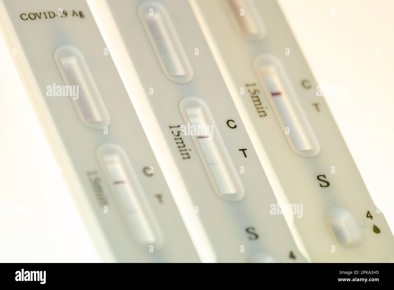 Neagtive corona rapid test hi-res stock photography and images - Alamy