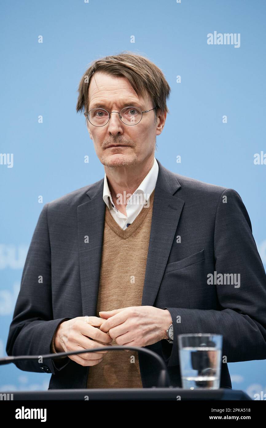 23.02.2023, Germany, Berlin, Berlin - Prof. Dr. Karl Lauterbach ...