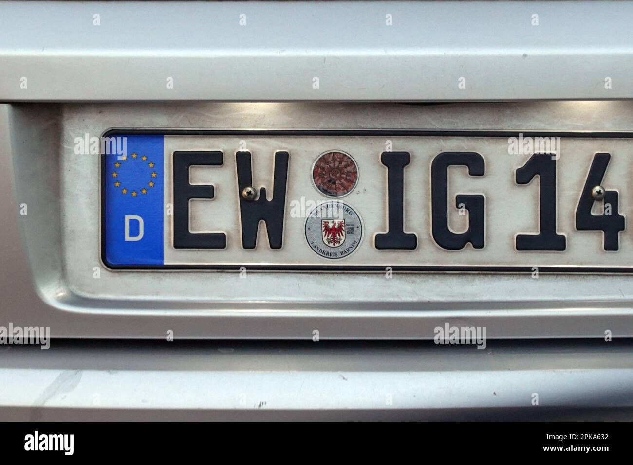 Car licence plate hi-res stock photography and images - Alamy