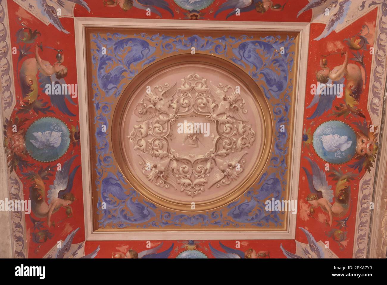 The astronomical observatory in Rome on the Monte Mario hill Stock ...