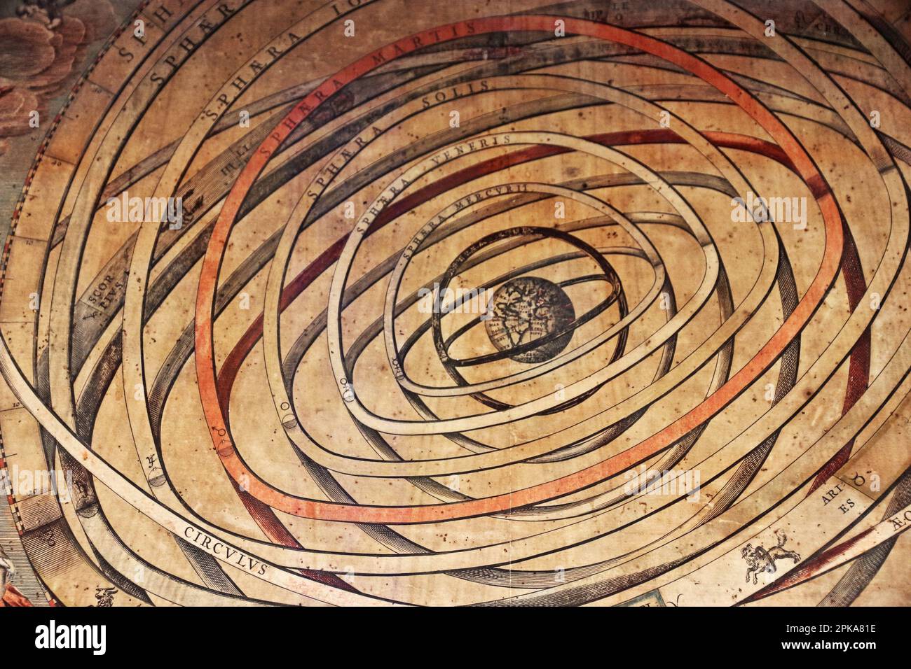 The astronomical observatory in Rome on the Monte Mario hill Stock ...