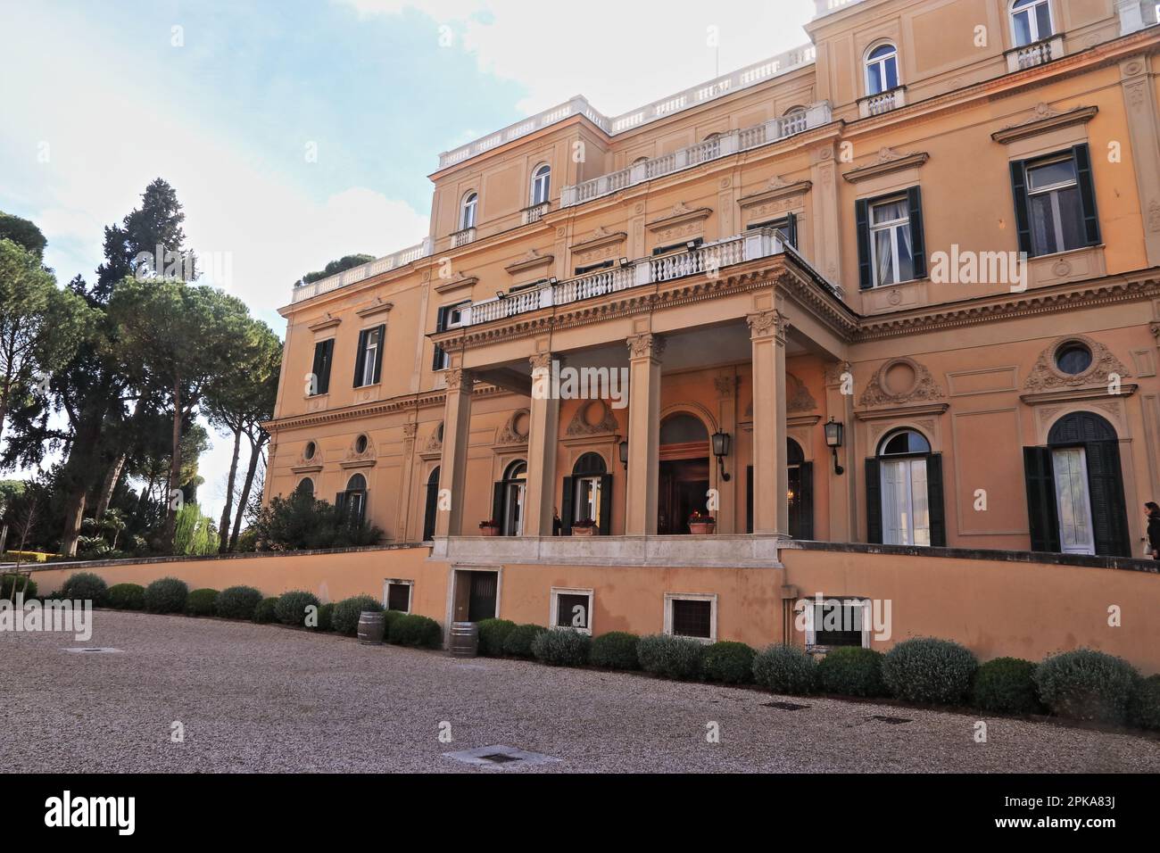Villa wolkonsky british ambassador residence hi-res stock photography ...