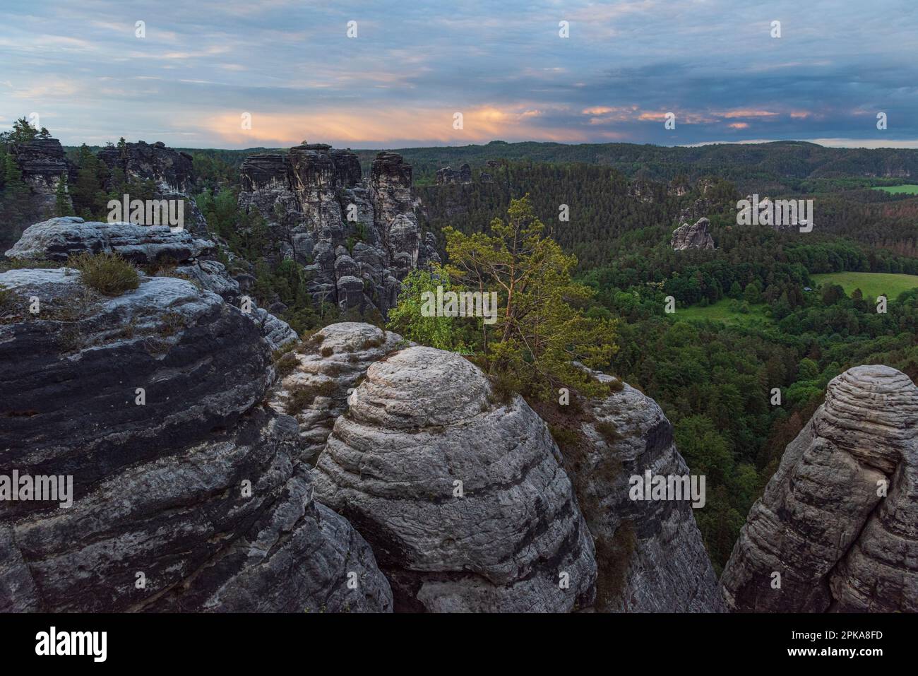 Elbe Sandstone Mountains Saxon Switzerland: Impressions. Colors in the ...