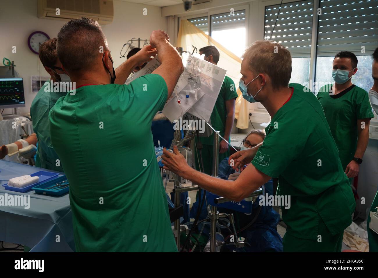 Training of medical interns in the ECMO technique, Extracorporeal ...