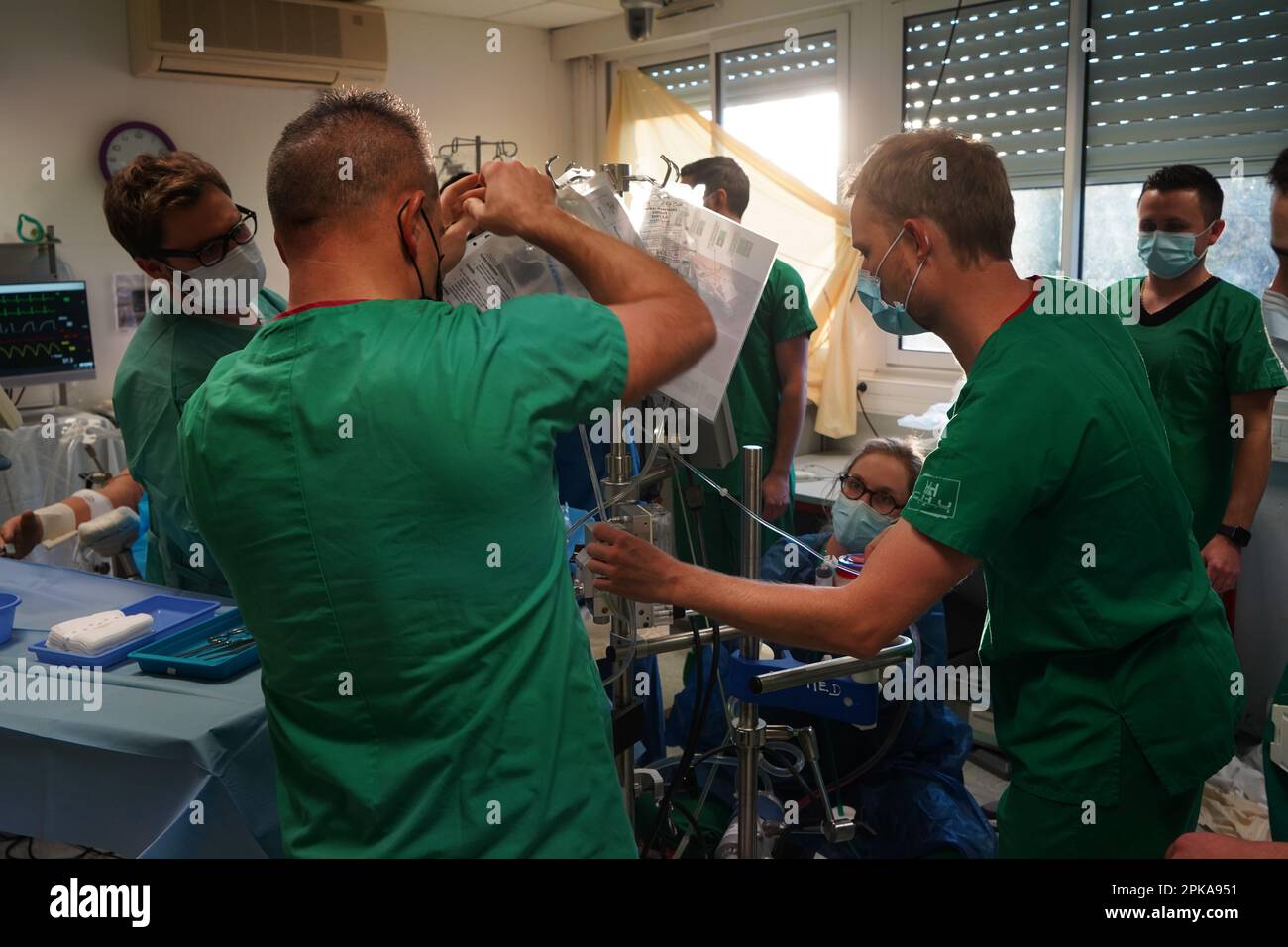 Training of medical interns in the ECMO technique, Extracorporeal ...