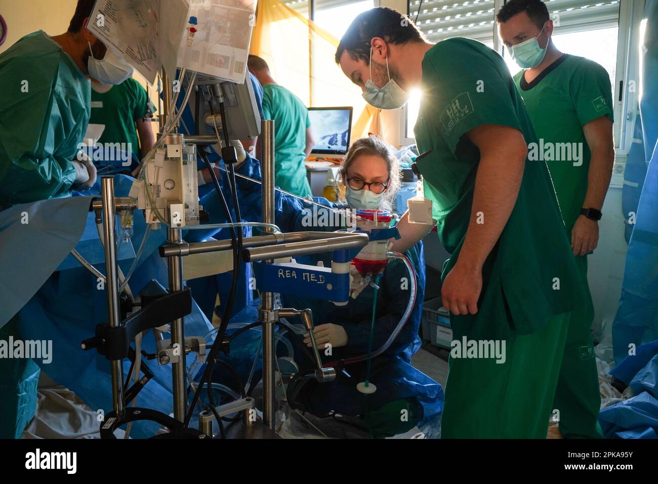 Training of medical interns in the ECMO technique, Extracorporeal ...