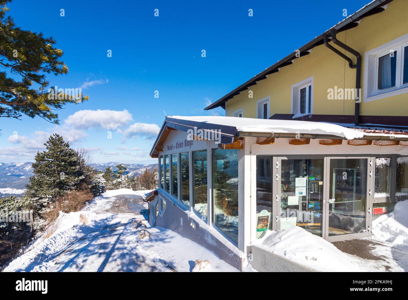 Restaurant gasthaus zur kleinen kanzel in wiener alpen wiener alpen hi ...