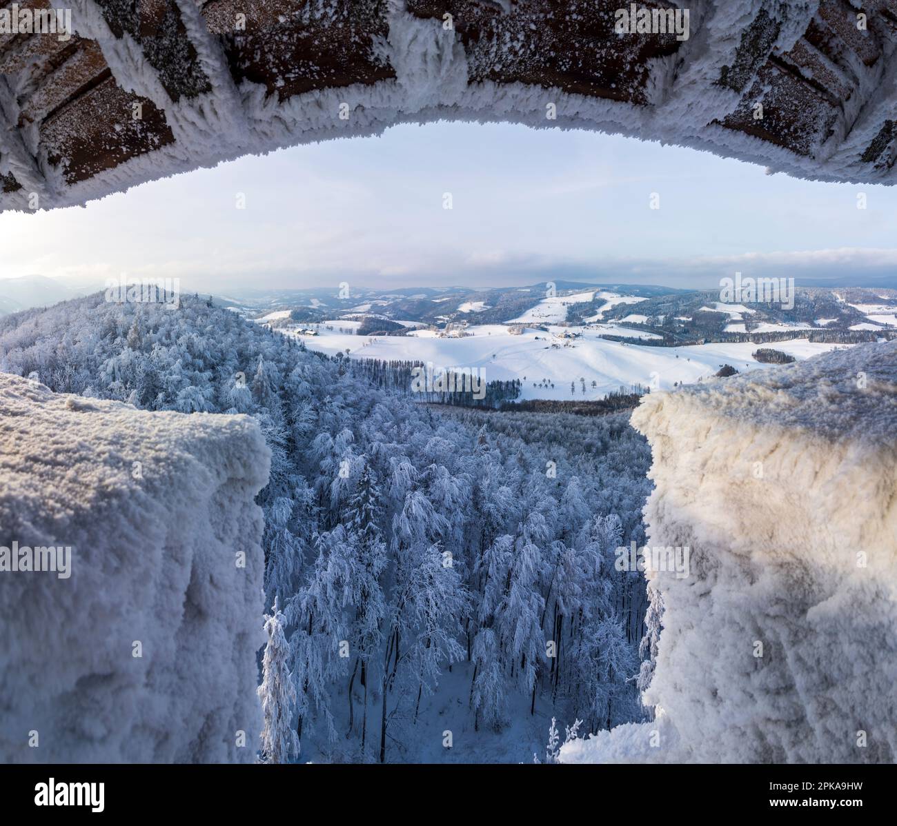 View from tower of araburg castle hi-res stock photography and images ...