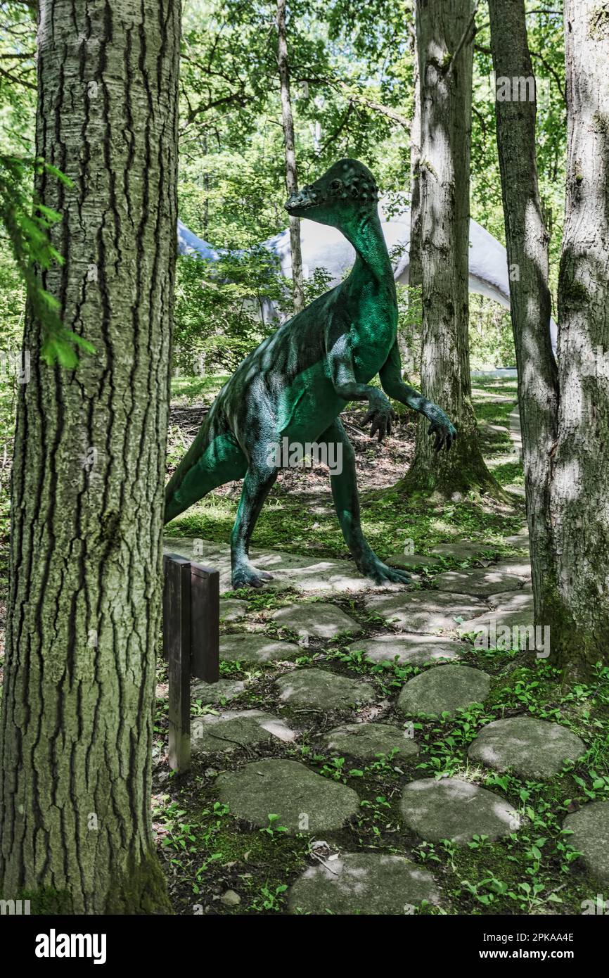 Prehistoric World in Eastern Ontario, Canada, is a multi-acre outdoor ...